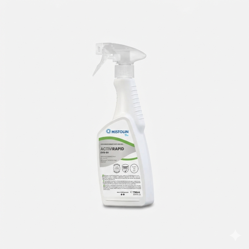Mistolin ACTIVRAPID DVR-80 Virucidal Disinfectant Detergent 750 ml ...